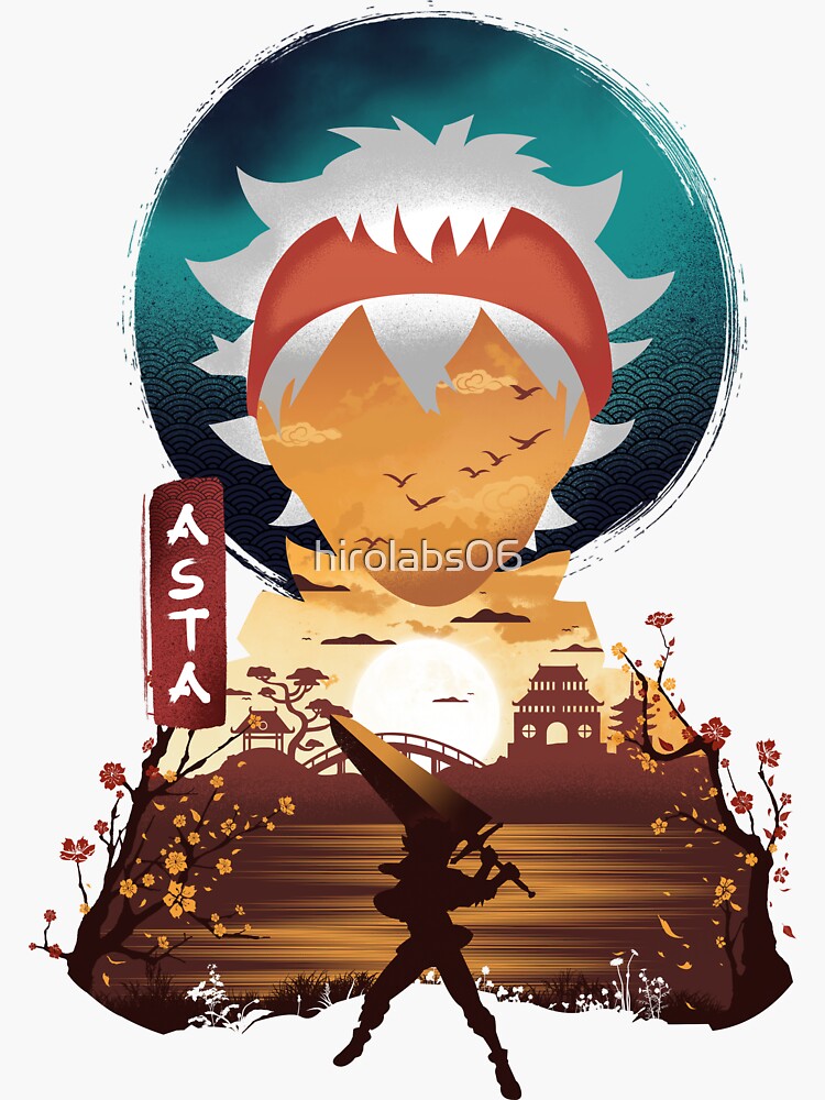 "Asta Anti Magic" Sticker by hirolabs06 | Redbubble