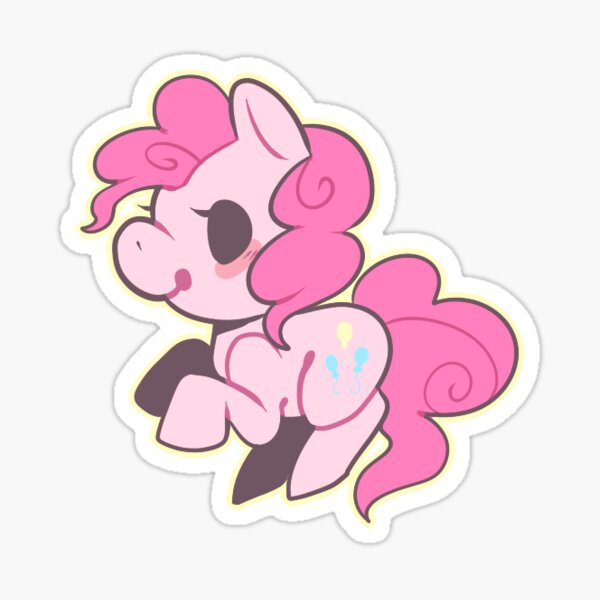 "Pinkie Pie" Sticker by cargorabbit | Redbubble