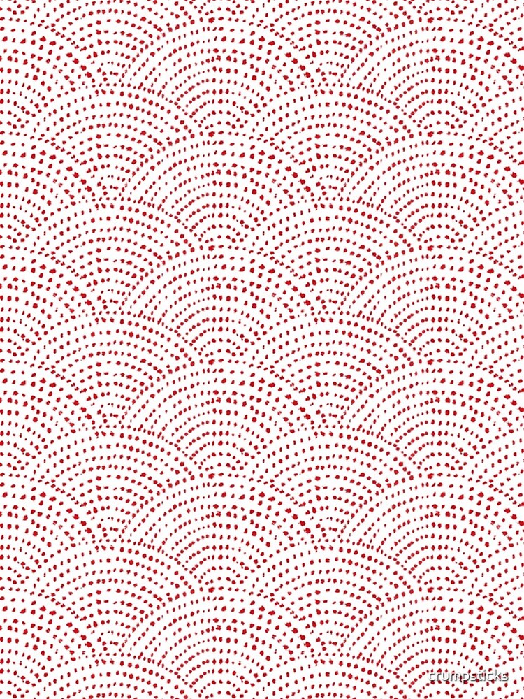 "Ink dot scales - Red dots on white" iPhone Case for Sale by ...