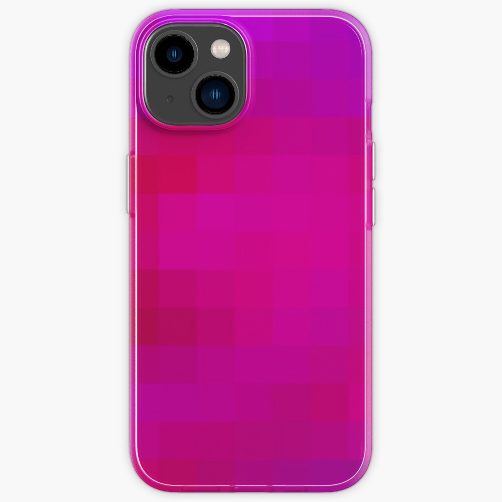 "Re-Created Colored Squares No. 46 by Robert S. Lee" iPhone Case for ...