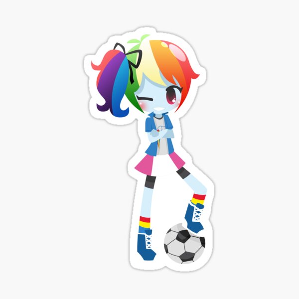 "MLP - Rainbow Dash" Sticker by chocominto | Redbubble