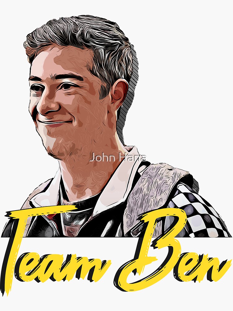 "never have i ever team ben" Sticker for Sale by sirius-12456 | Redbubble