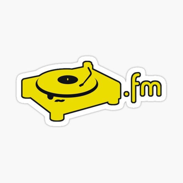 "turntable.fm logo" Sticker for Sale by nite4awk | Redbubble