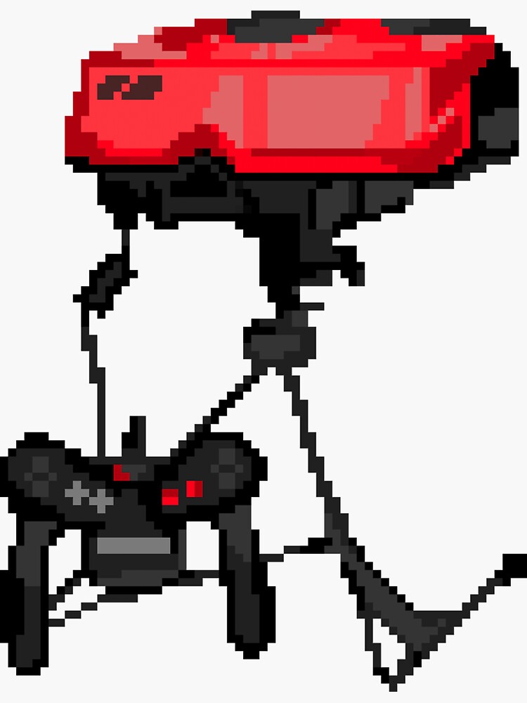 "Virtual Boy Sticker" Sticker for Sale by Astrotoast | Redbubble
