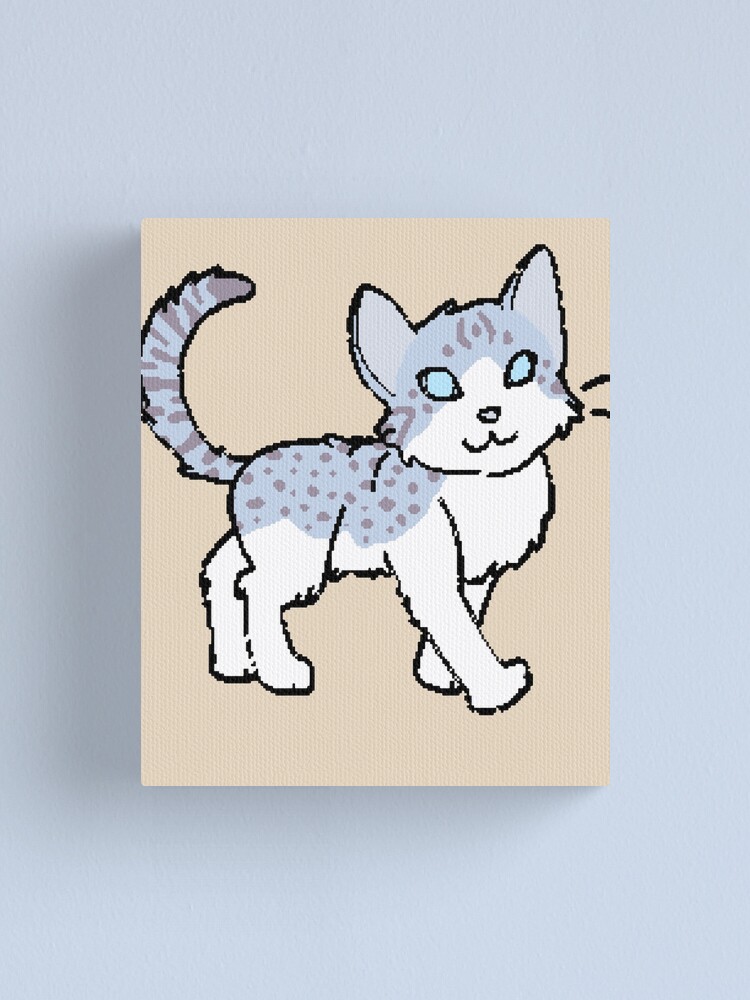 "Tabby Cat | 8 Bit Pixel Art" Canvas Print by ctaylorscs | Redbubble