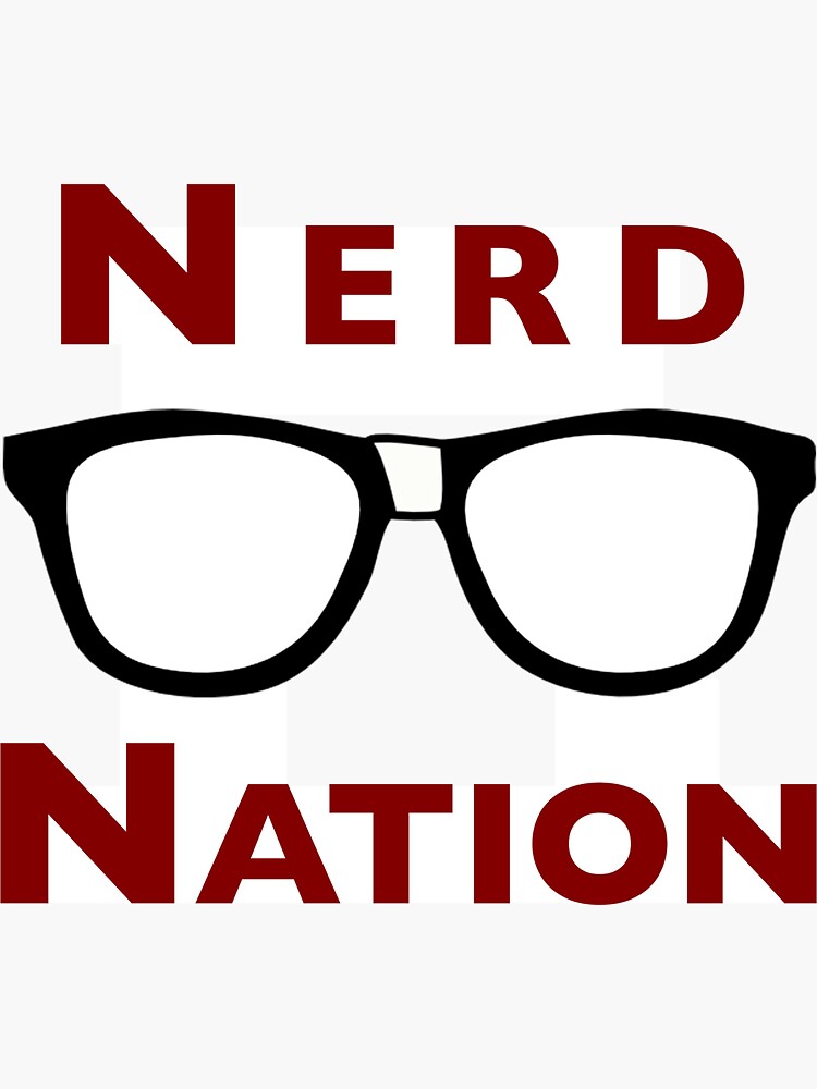 "Cardinal Nerd Nation" Sticker for Sale by zeme | Redbubble