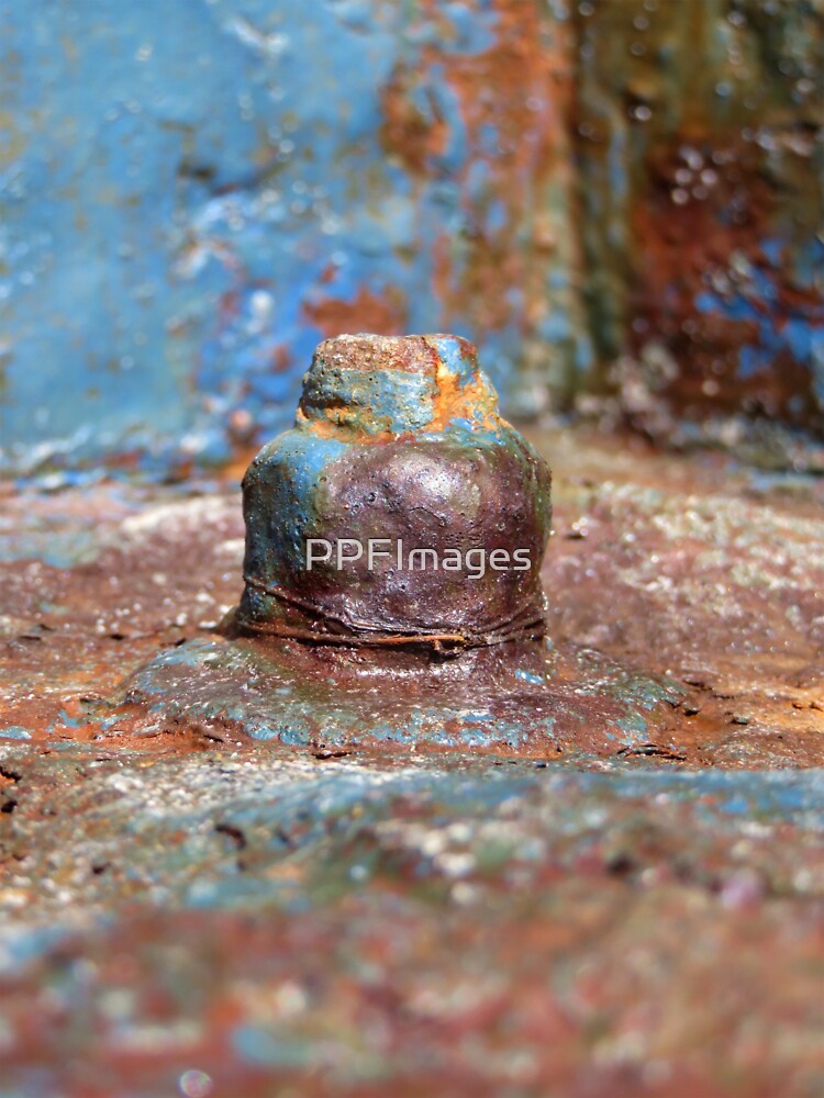 "Rusty nut and bolt" Sticker for Sale by PPFImages | Redbubble