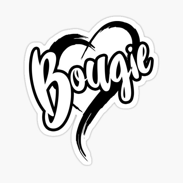 "Bougie" Sticker by ReignGFX | Redbubble