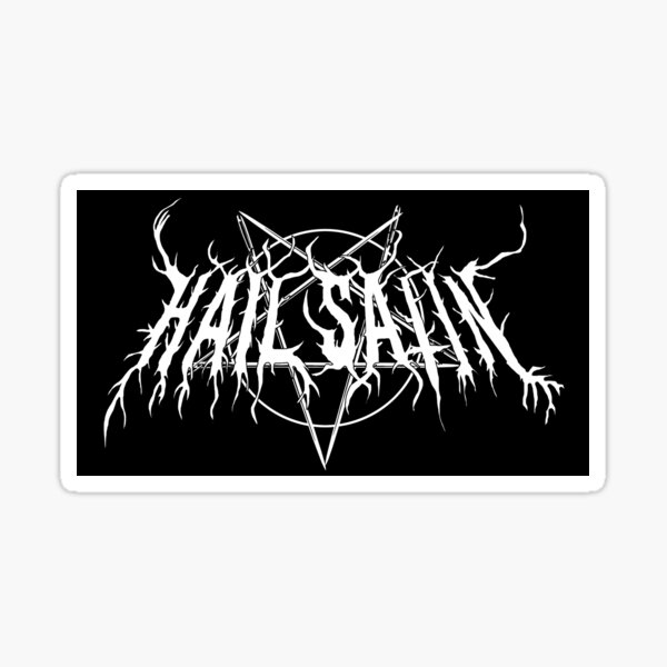 "Hail Satin Sticker" Sticker by diosore | Redbubble