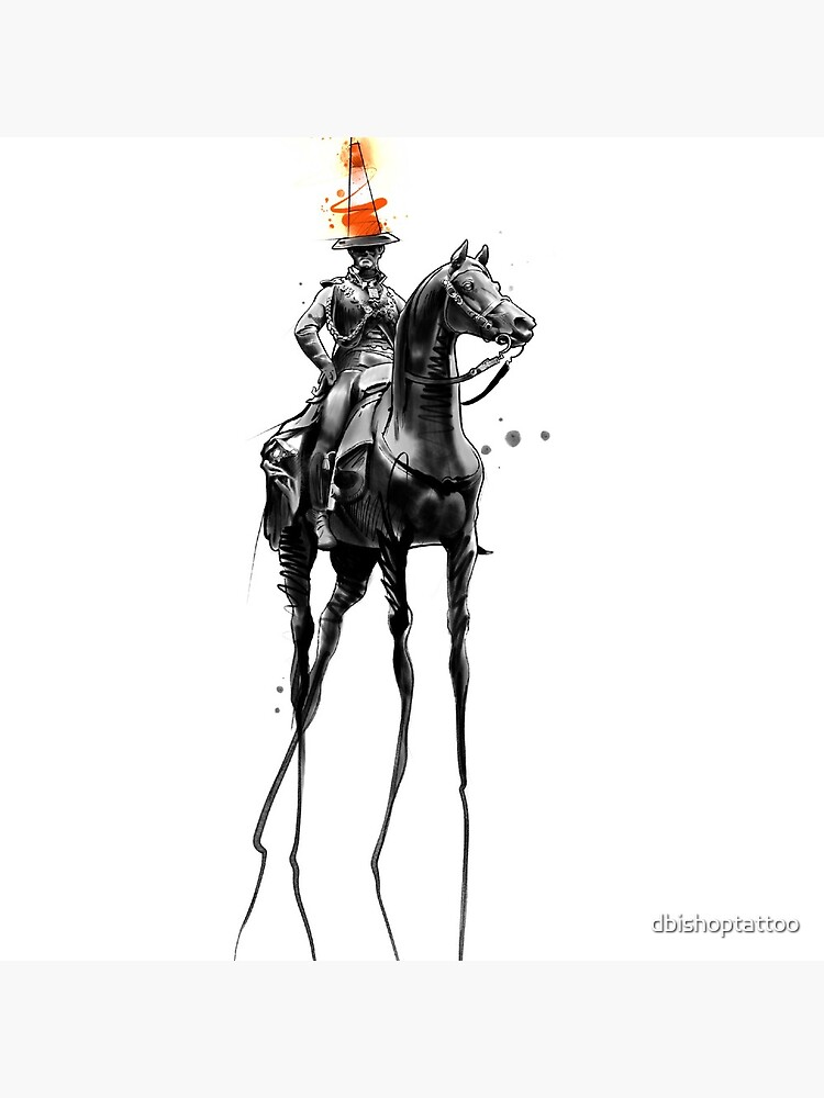 "Dali Style Duke of Wellington Statue, Glasgow " Coasters (Set of 4) by ...