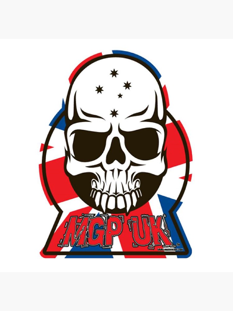 "MGP UK Logo" Sticker by DorAmit207 | Redbubble