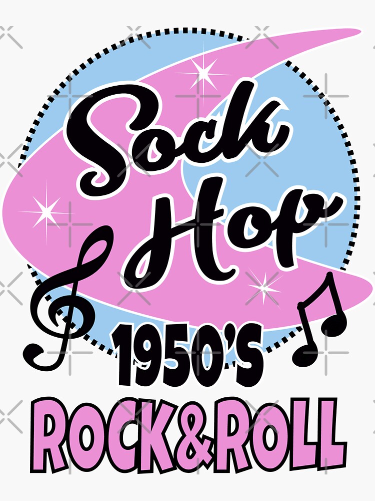 "1950s Sock Hop Dance Party Classic Rock and Roll Retro Rockabilly ...
