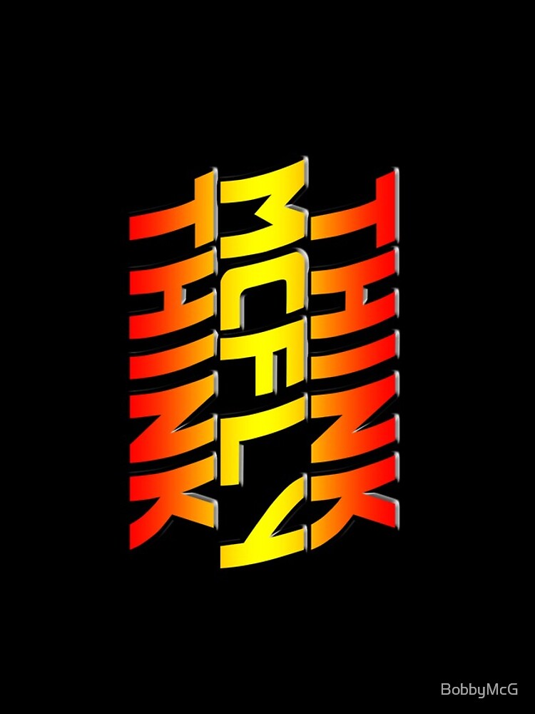 "Think, McFly, Think " iPhone Case for Sale by BobbyMcG | Redbubble