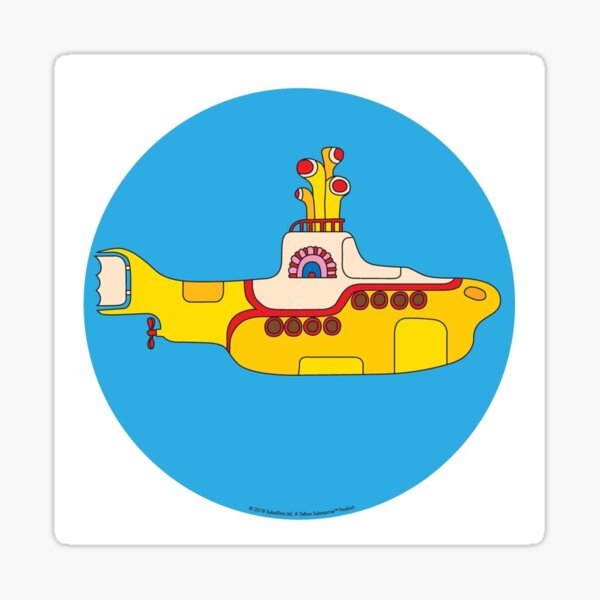 Yellow Submarine Stickers | Redbubble