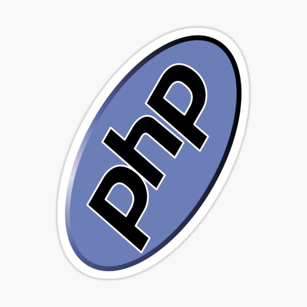 "PHP­" Sticker for Sale by opens | Redbubble
