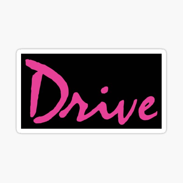 "Drive" Sticker for Sale by mangakai | Redbubble