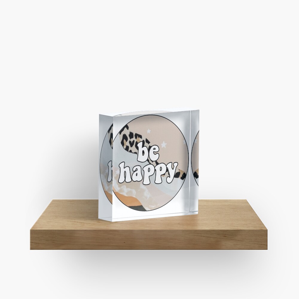 "Be Happy VSCO" Sticker for Sale by amariei | Redbubble