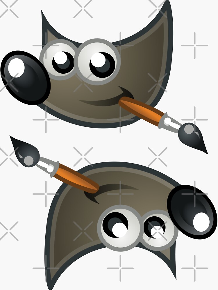 "Gimp" Sticker for Sale by opens | Redbubble