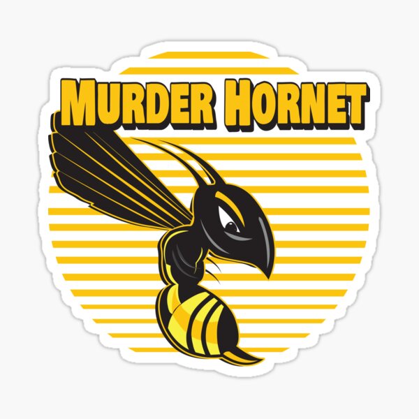 Murder Hornet Stickers | Redbubble