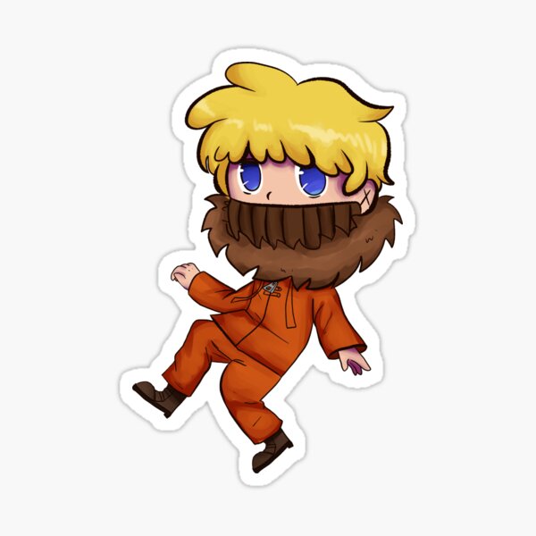"South Park Kenny sticker" Sticker by sunfowerseed | Redbubble