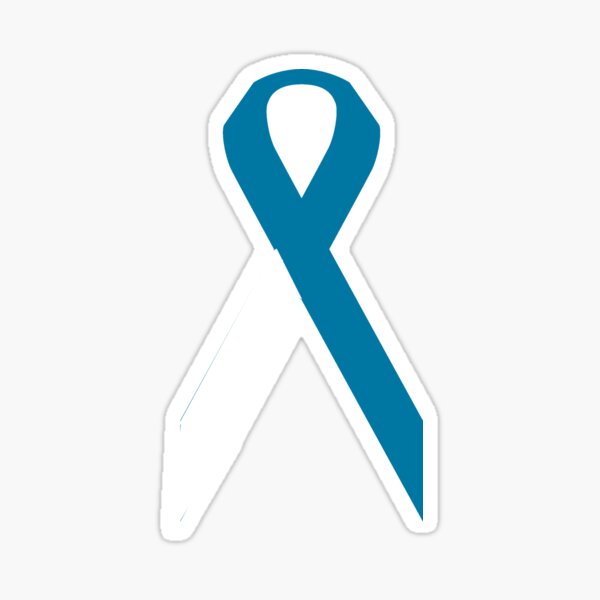 "Cervical Cancer Awareness ribbon" Sticker by rjburke24 | Redbubble