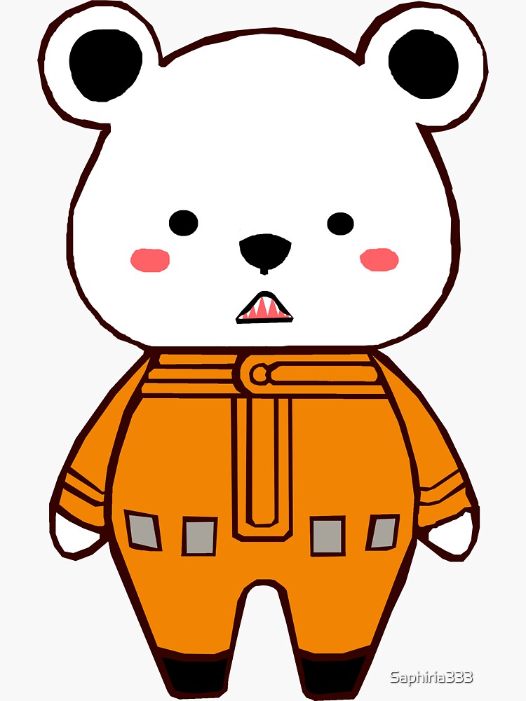 "Bepo clothes" Sticker by Saphiria333 | Redbubble