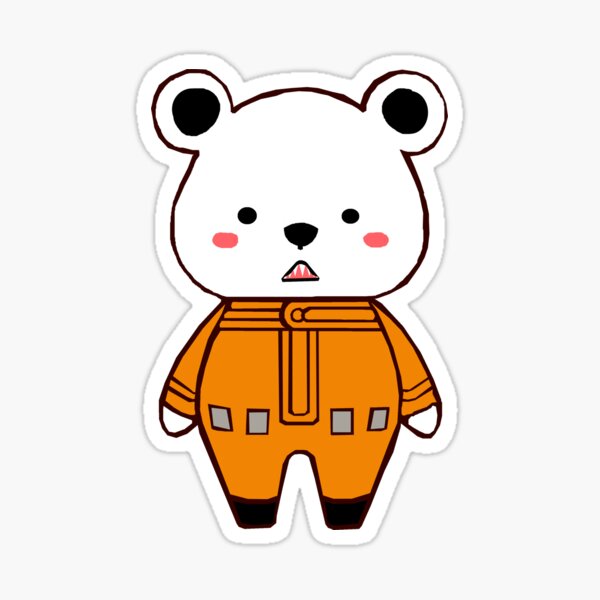 "Bepo clothes" Sticker by Saphiria333 | Redbubble