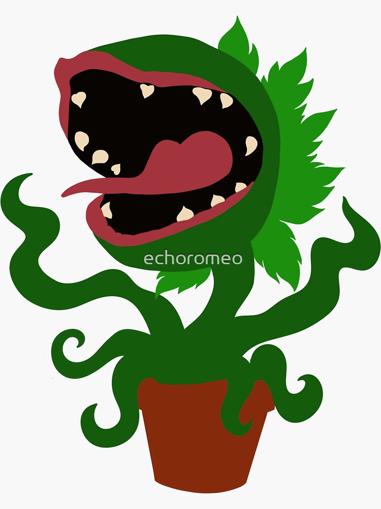 "Audrey II" Sticker for Sale by echoromeo | Redbubble
