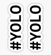 Yolo: Stickers | Redbubble