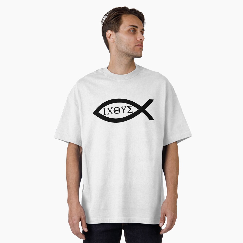 "IXOYE - Christian Fish Symbol" Sticker for Sale by Blackbeardghost ...