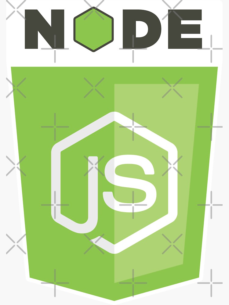 "JS­" Sticker for Sale by valey | Redbubble