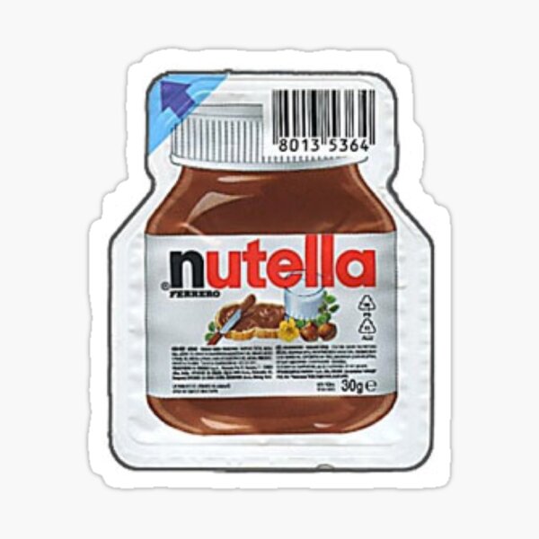 "Nutella" Sticker for Sale by Ommik | Redbubble