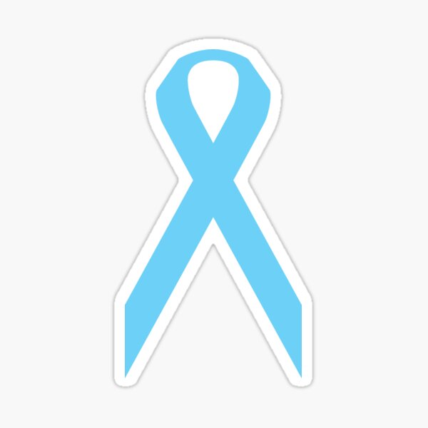 "Prostate Cancer Awareness ribbon" Sticker for Sale by rjburke24 ...