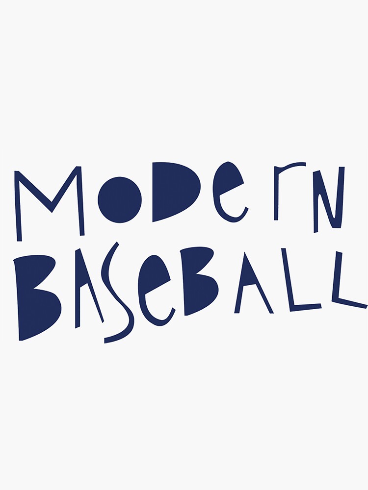 "Modern Baseball" Sticker for Sale by accg15 | Redbubble