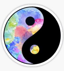 Yin Yang Stickers | Redbubble