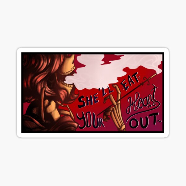 ""Dark Horse" Delilah "Delta" Collins" Sticker by ChezCinnamon | Redbubble