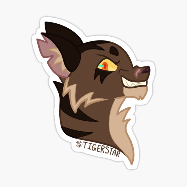 "Tigerstar" Sticker by kelasakai | Redbubble