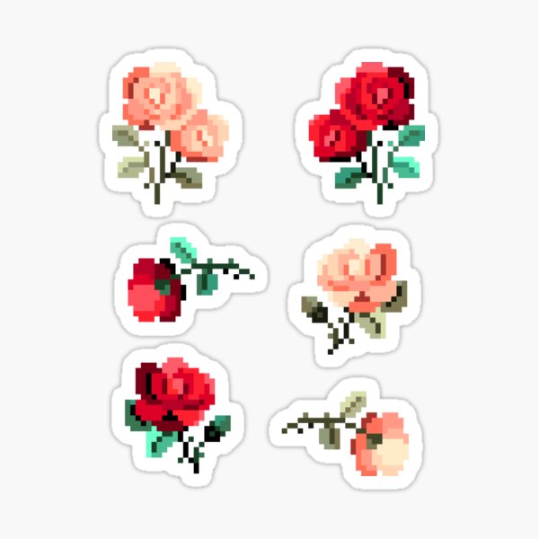 Pixel Stickers | Redbubble