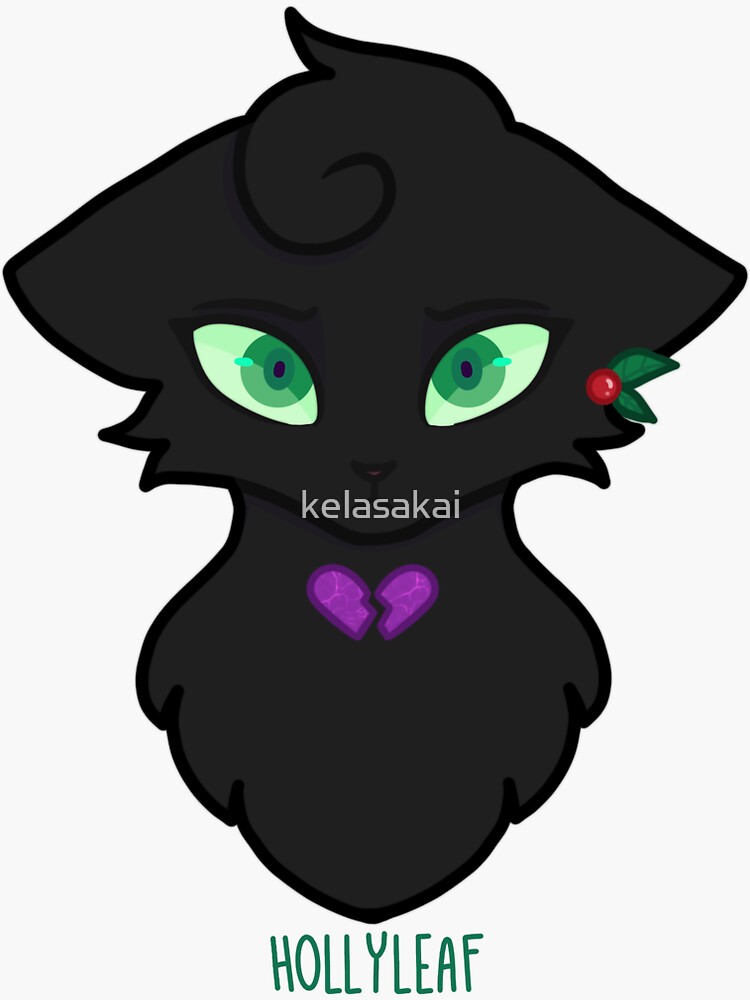 "Hollyleaf" Sticker for Sale by kelasakai | Redbubble