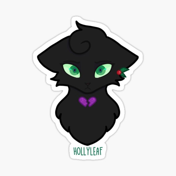 "Hollyleaf" Sticker for Sale by kelasakai | Redbubble
