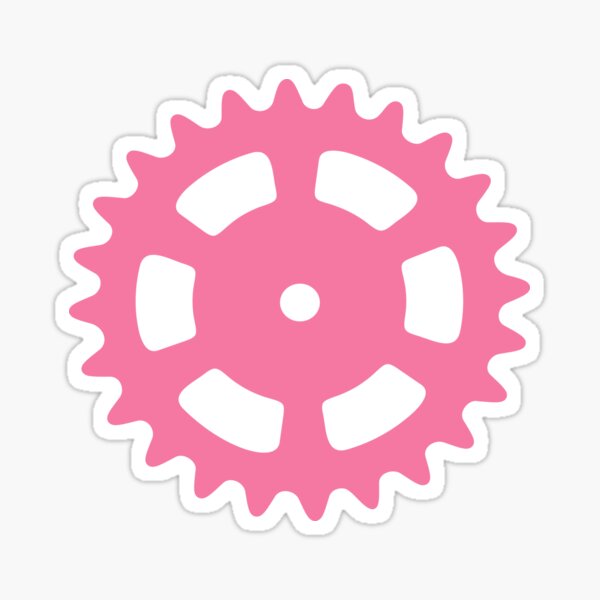 "Cog and Roll (pastel)" Sticker for Sale by XOOXOO | Redbubble