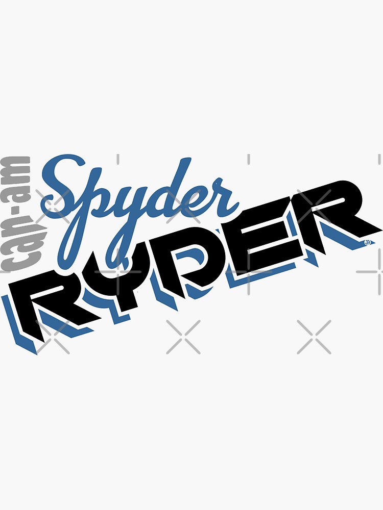 "Can-Am Spyder Ryder" Sticker for Sale by jdaburtomsncom | Redbubble