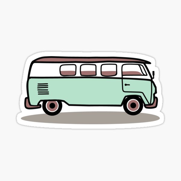Stickers sur le thème Vw Combi | Redbubble