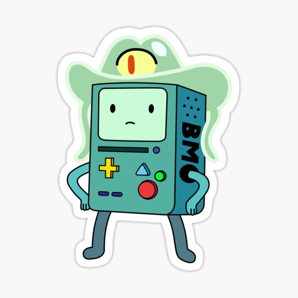 "BMO" Sticker for Sale by plushism | Redbubble