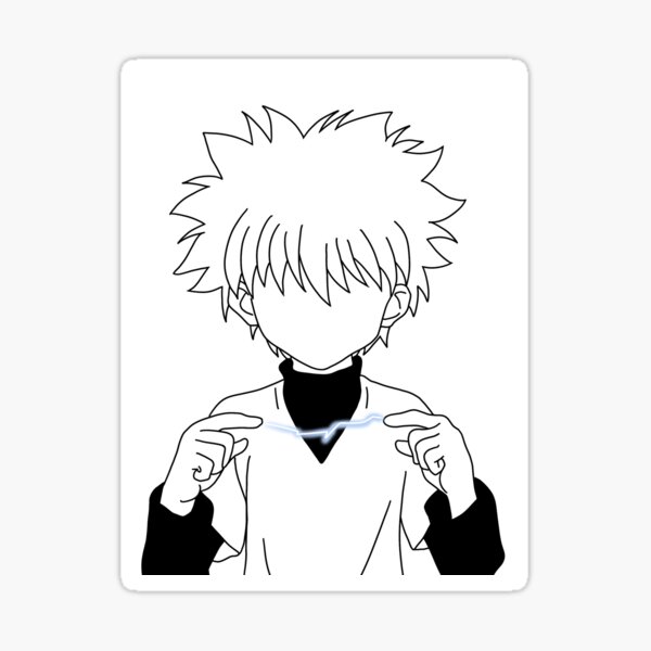 Killua Stickers | Redbubble