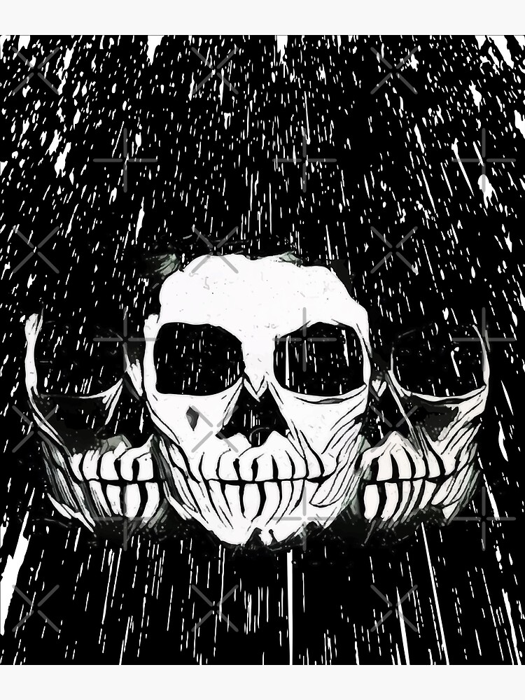 "SKULL COMMANDO " Poster by johnnyssandart | Redbubble