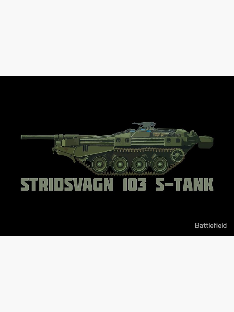 "Stridsvagn Strv 103 S-Tank Sweden Main Battle Tank" Mask for Sale by ...