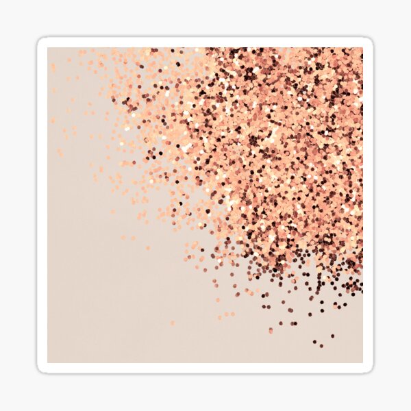 "Gold Glitter" Sticker for Sale by newburyboutique | Redbubble