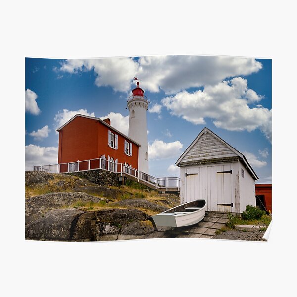 "Fisgard Lighthouse" Poster for Sale by jforno | Redbubble