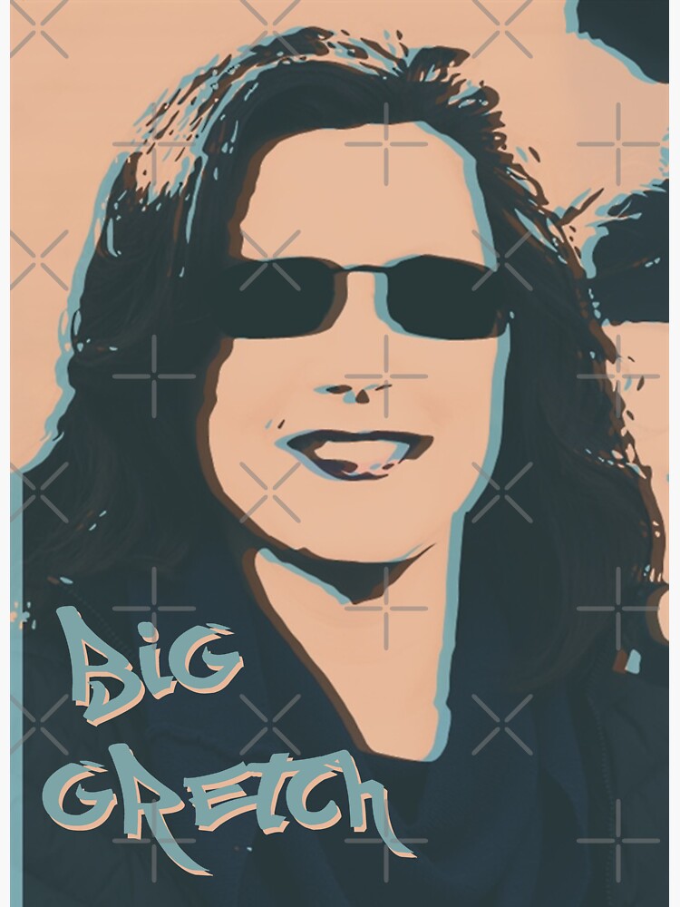 "Big Gretch " Sticker for Sale by Thelittlelord | Redbubble